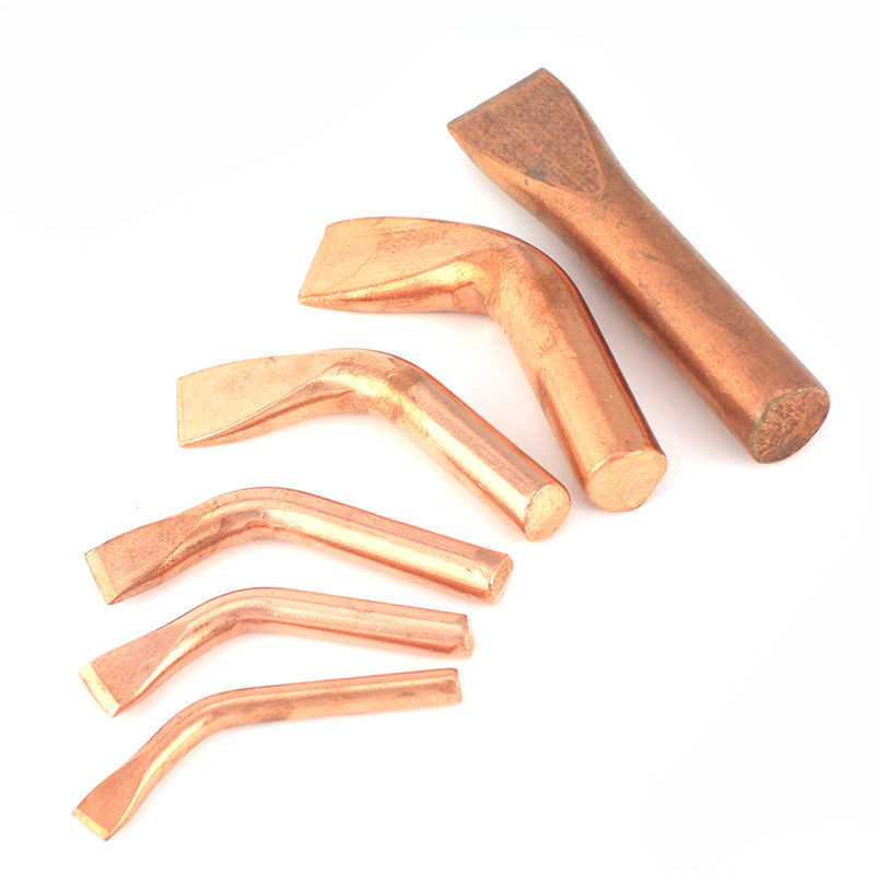 External Heating Wooden Handle Electric Soldering Iron Tip Elbow Pure ...