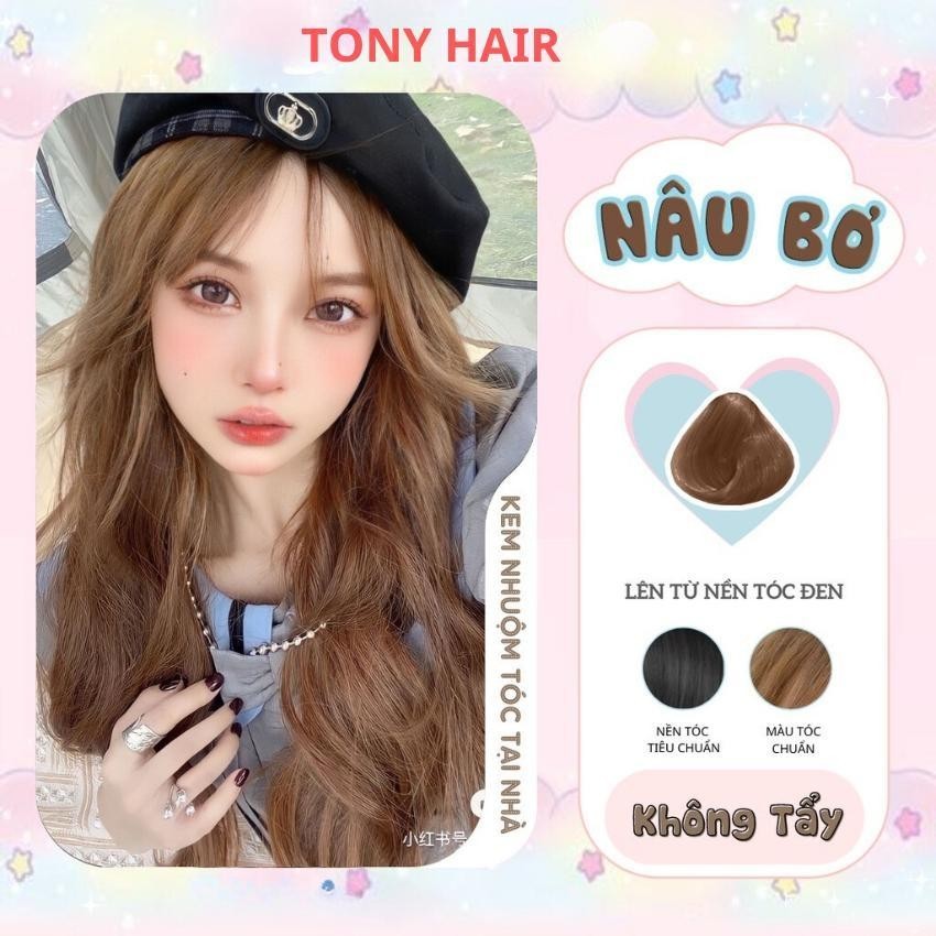 OXY Brown Hair Dye, Avocado Brown Hair Color Without Bleach With Oxygen ...