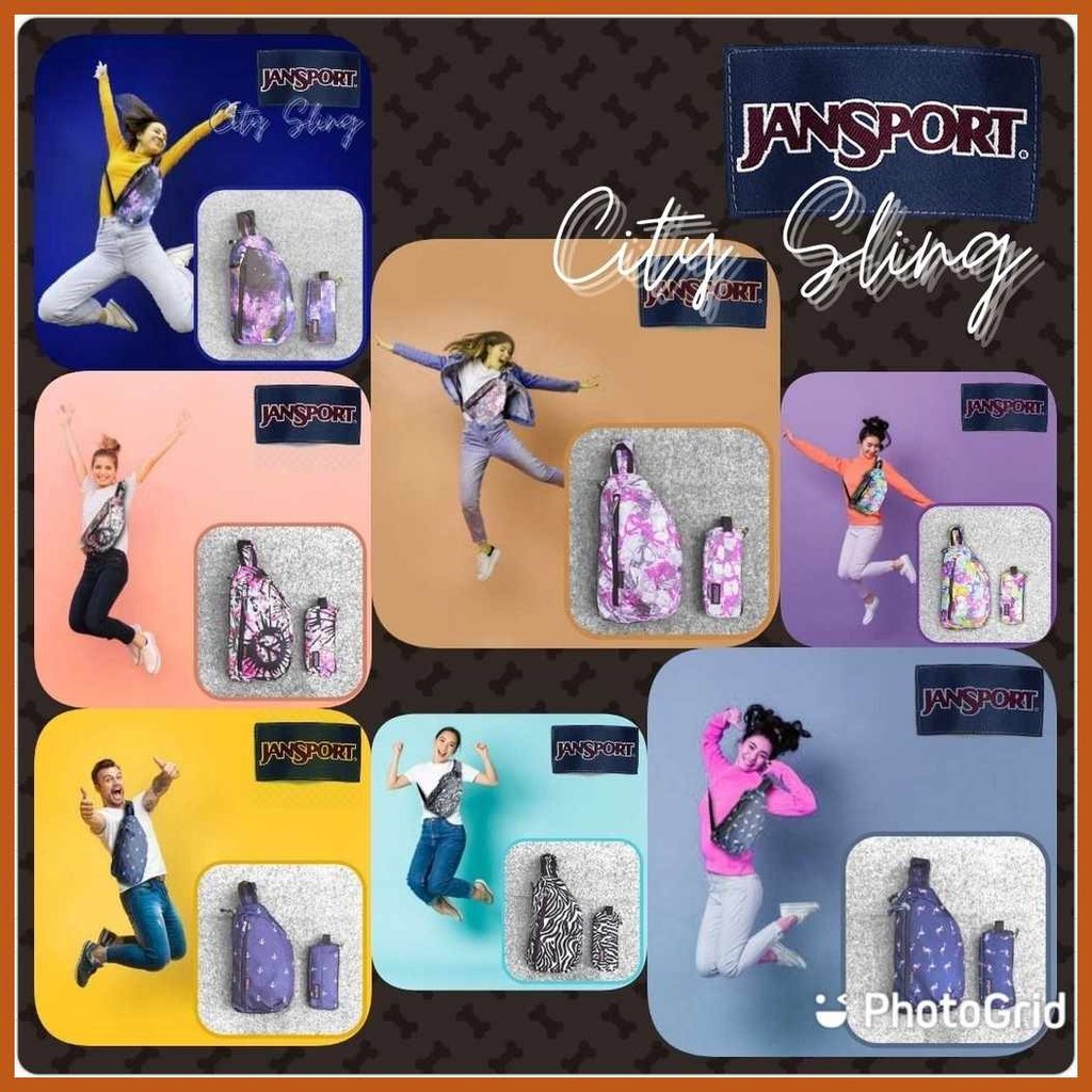 Jansport(T*Bag)p,City;I&Sling`M&Bag`C&Summer`M&Body`Ii&Bag`FV&Zebra ...