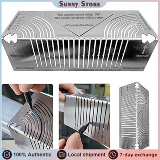 Multifunctional Metal Ruler For Square Tube Rounded Corners Precision ...