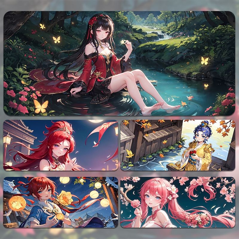 Dream Westward Journey Mouse Pad Oversized Gaming Gaming Anti-slip ...