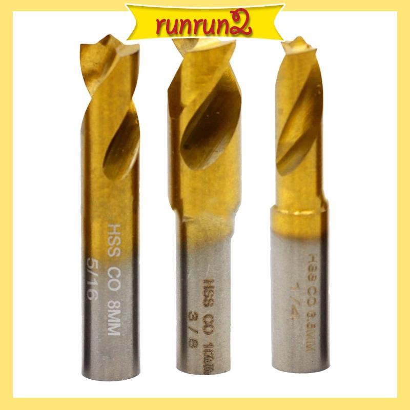 RUN 3Pcs Spots Weld Drill Bits Spots Weld Removal Tool Welding Drill Tip for Separating Point ...