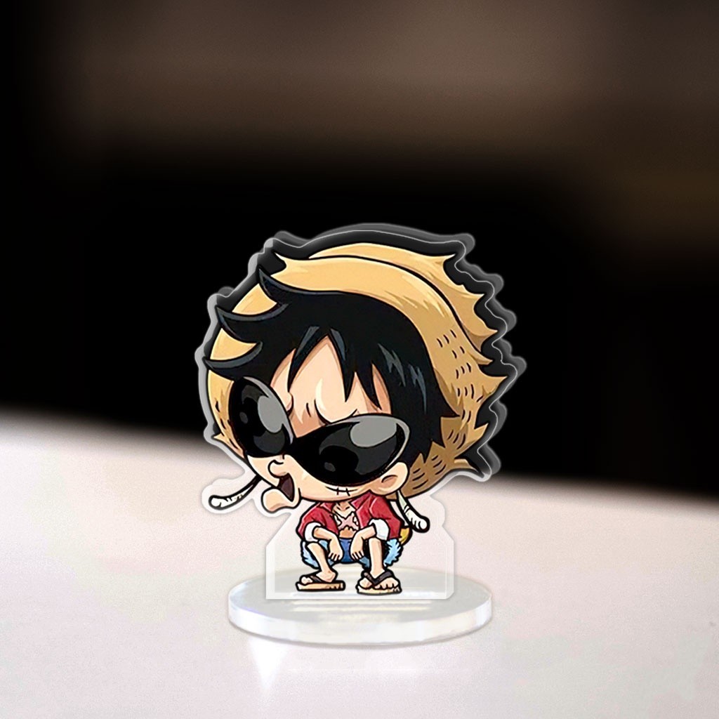 One Piece Standee Chibi Mini Model Anime Manga Luffy Zoro Chopper Nami ...