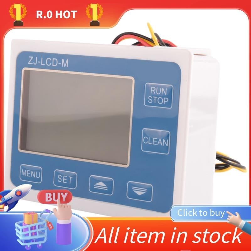 Control Flow Sensor Meter Lcd Display Zj-Lcd-M Screen For Flow Sensor ...
