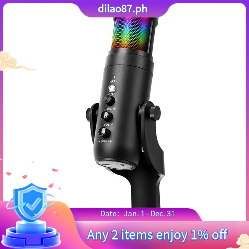 USB Condenser Microphone Gaming Microphone Computer Recording ...