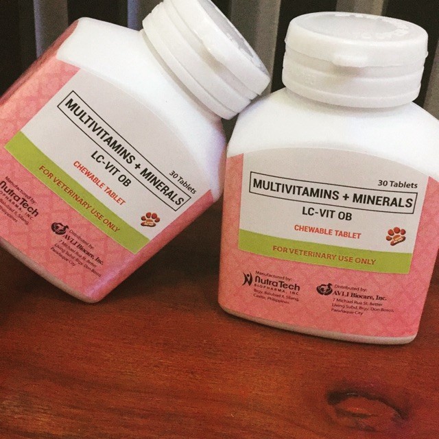 Lc-vit OB Chewable Tablets For Pregnant and lactating bitches ...