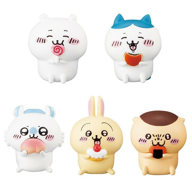 Chiikawa Hachiware Usagi Rabbit Food PVC Figure Toys For Children ...