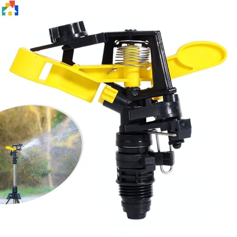 Plastic Thread Garden Lawn Watering Sprinklers Automatic 360 Degrees ...