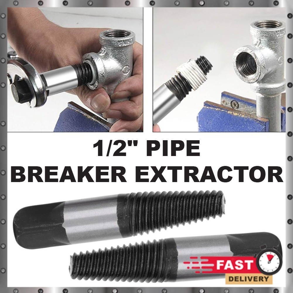1/2” PIPE BREAKER EXTRACTOR / Pipe Extractor HEXAGON HEAD PIPE BROKEN ...