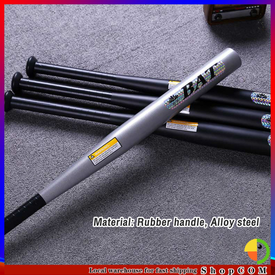 ShopCom Baseball Bat Thick Alloy Steel Super Hard Baseball Bat Outdoor ...