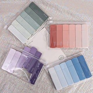 6Pcs/Set Gradient Color Correction Tape - Student Stationery - School ...