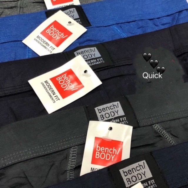 BENCH BODY plain color men's brief CLASS-A（6pcs) | Shopee Philippines