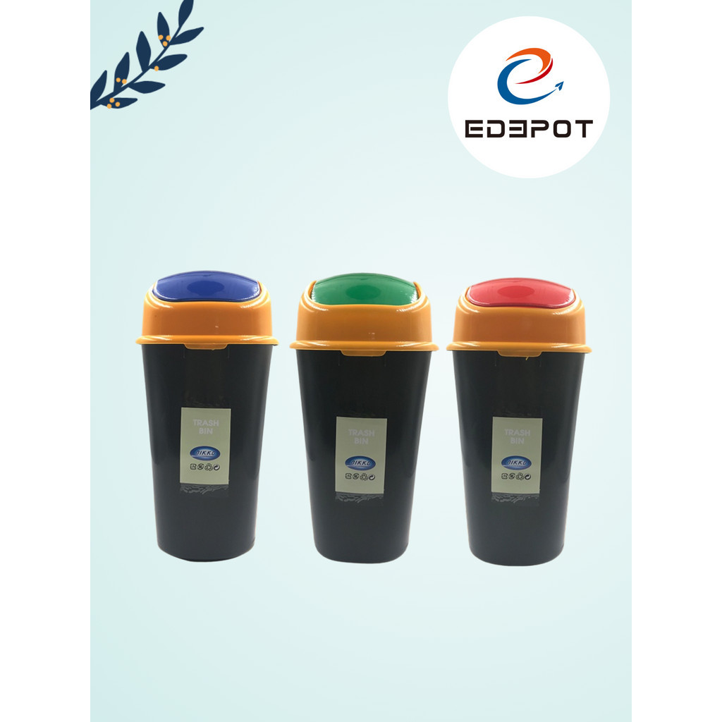 Edepot COD Plastic Trash Can 613 Nikko | Shopee Philippines