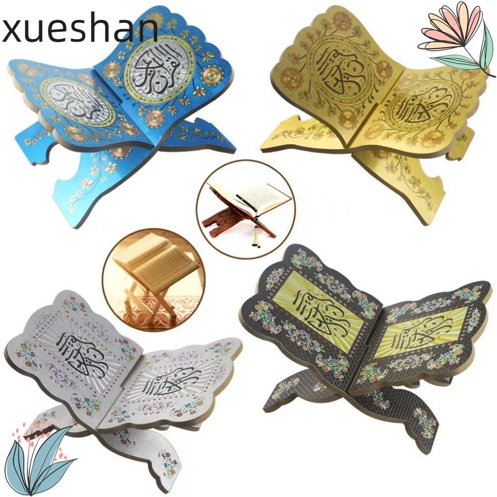 XUESHAN Eid Al-Fitr Book Shelf, Eid Book Bracket Quran Holder Holy Book ...