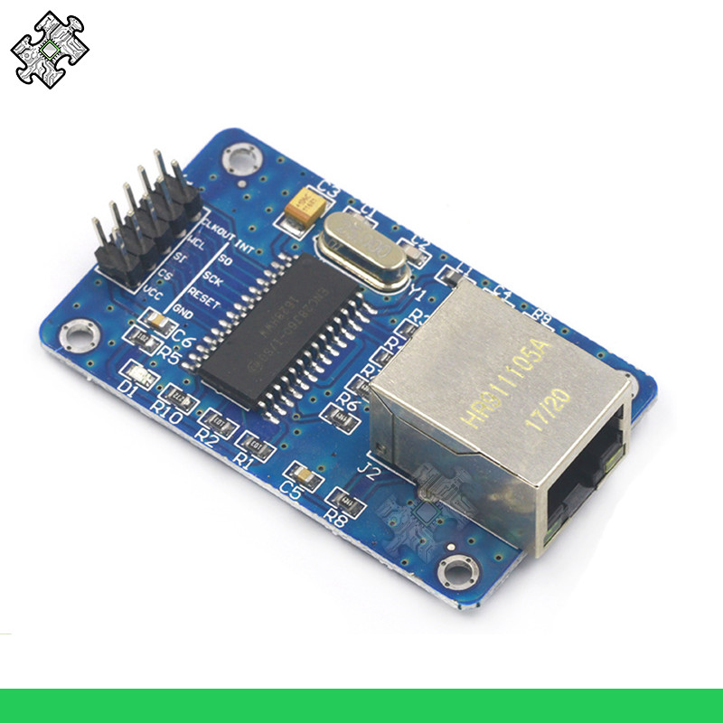 ENGLAB★Ethernet ENC28j60 Module | Up to 20MHz, Mini ENC28J60 Ethernet ...