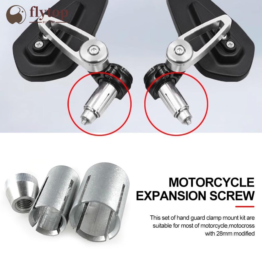 FLYTOP 2Pcs/Set 13-19mm Motorcycle Handle Expansion Screw Handguard ...