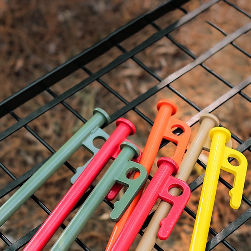 Heavy Duty Metal Stakes for Camping and Backpacking Reliable and Stable ...
