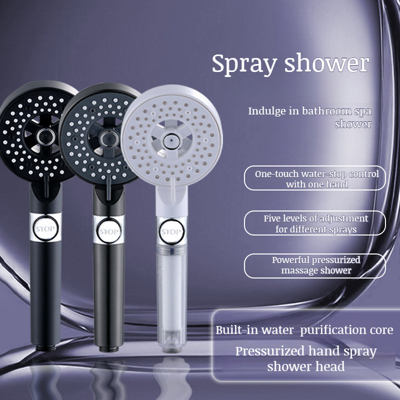Home Shower Shower Set Booster Lotus Shower Head Shower Head Bathroom ...