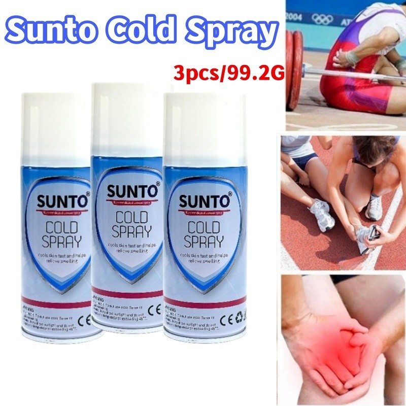 Sunto Relief Sport Pain Spray/Pain Muscle Spray/Cold Spray 99.2g ...