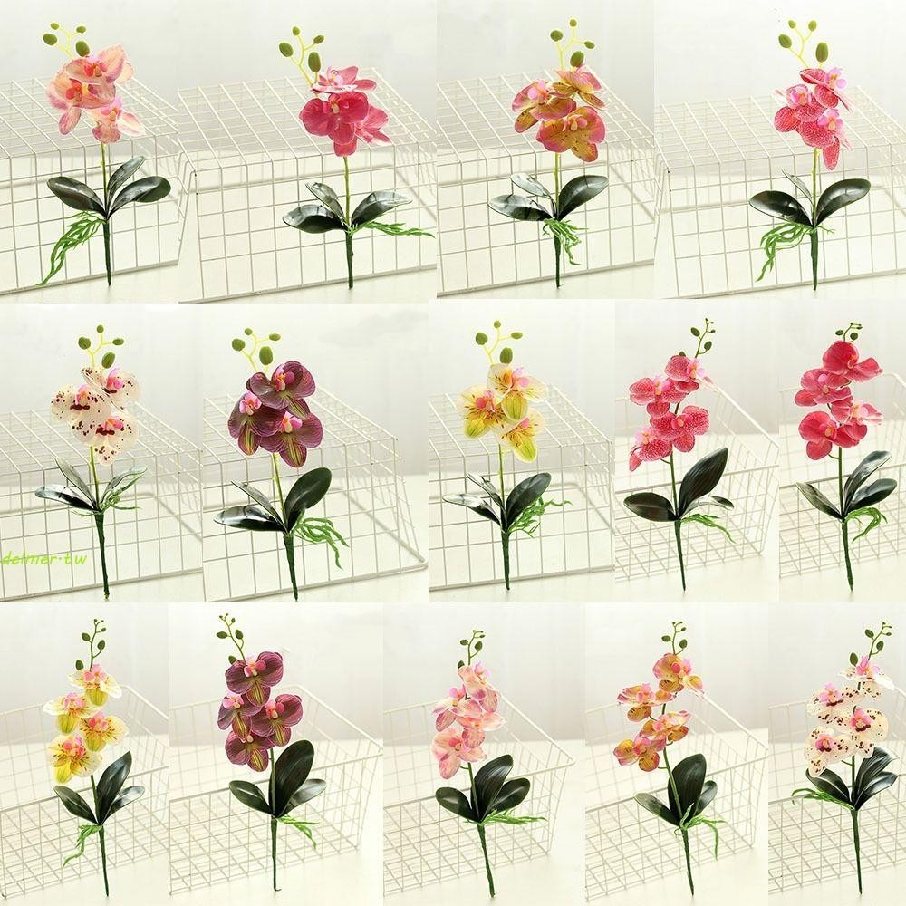 DELMER Artificial Butterfly Orchid Flowers, Vivid | Shopee Philippines