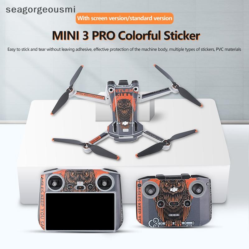 Seph for DJI MINI 3 PRO PVC Sticker Body Remote Control Skin Stickers ...