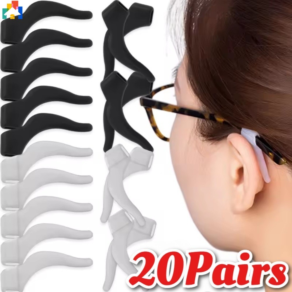 Anti-slip Silicone Elastic Ear Hooks Antiskid Eyeglasses Leg Grips ...