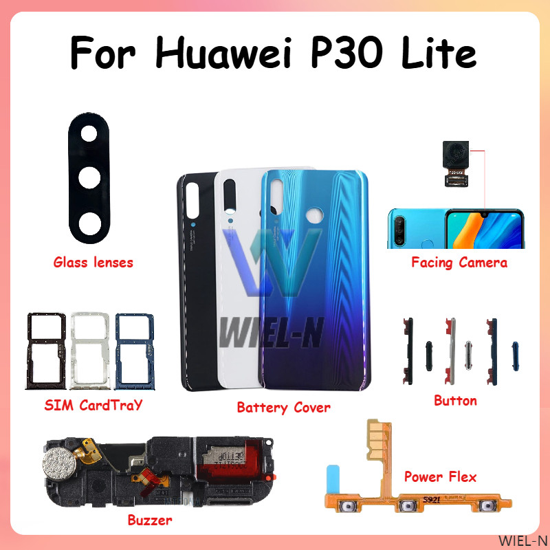For Huawei P30 Lite Battery Case, Volume Button, Power Button, SIM Card ...