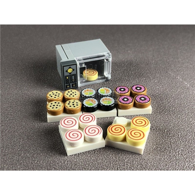 Small Particle Building Blocks Scene Series Cooking Chef Bread Milk ...