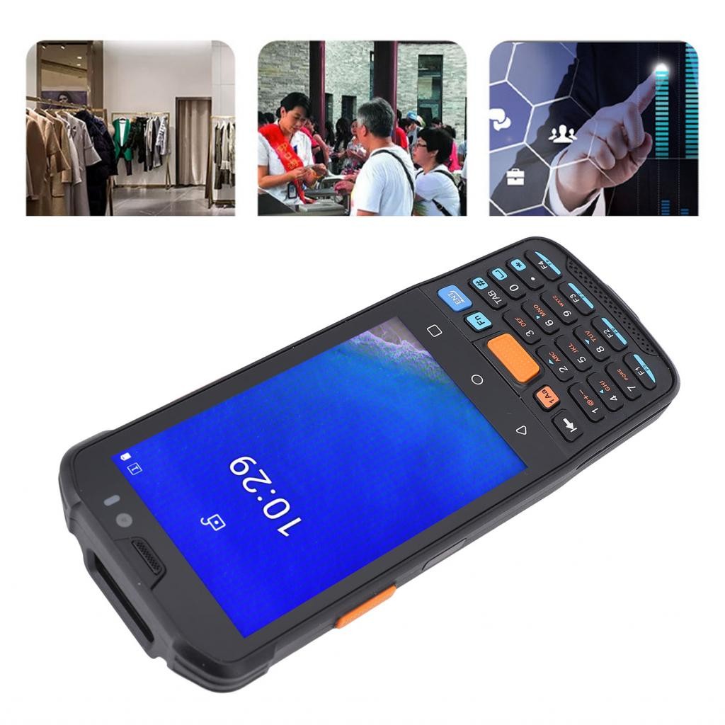 Barcode Scanner Front 5MP Rear 13MP Camera 4G WIFI 1D 2D Code Handheld ...