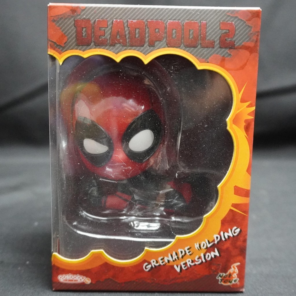 Authentic Hot Toys Cosbaby Deadpool 2 Grenade Holding Version (MISB) | Shopee Philippines
