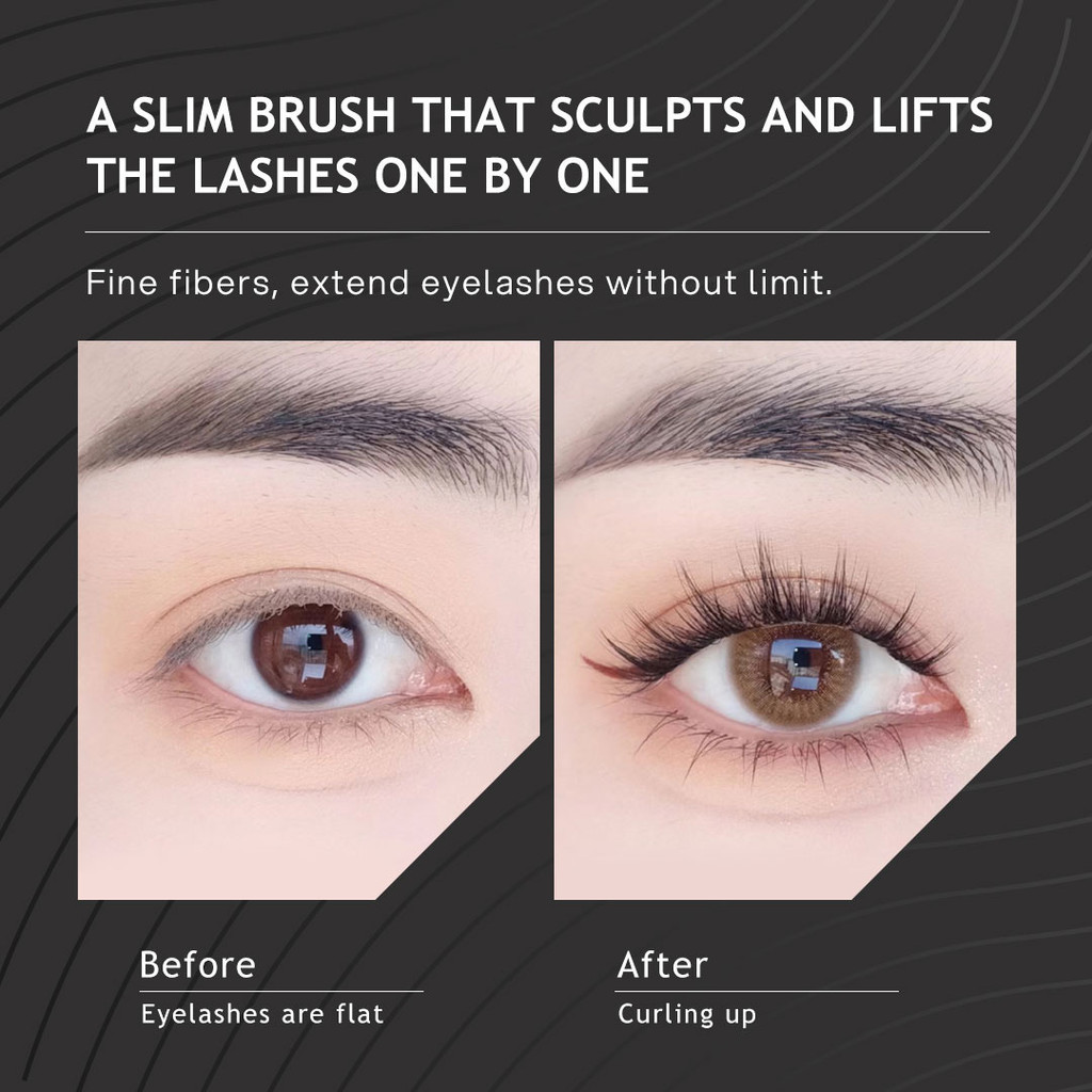 Ashley Shine Waterproof Mascara Lasting Smudge-proof Curling Mascara ...