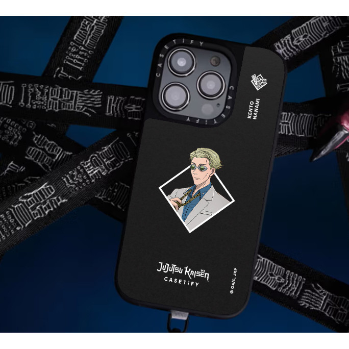 CASECASE X Jujutsu Kaisen KENTO NANAMI Magnetic suction Matte Black ...