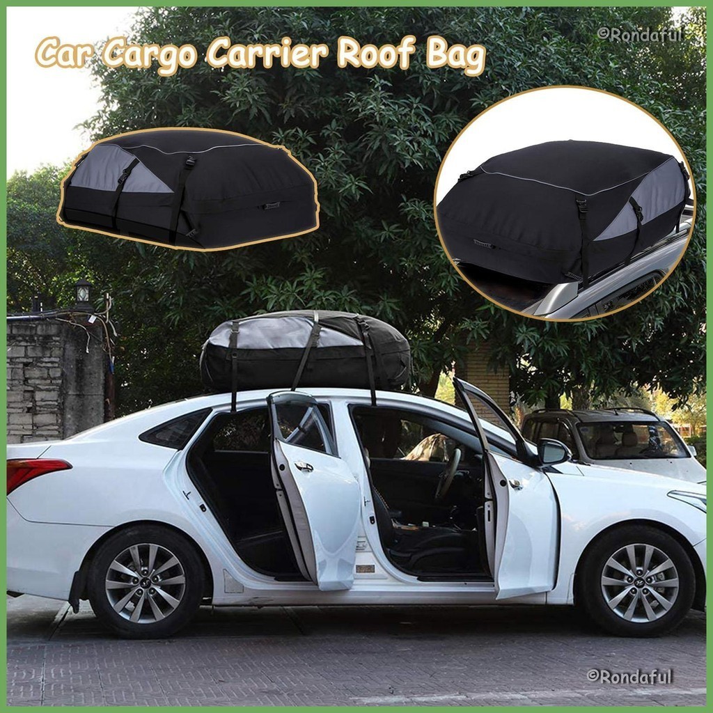 Rooftop Cargo Carrier Vehicle Soft-Shell Carrier Car Cargo Roof Bag ...