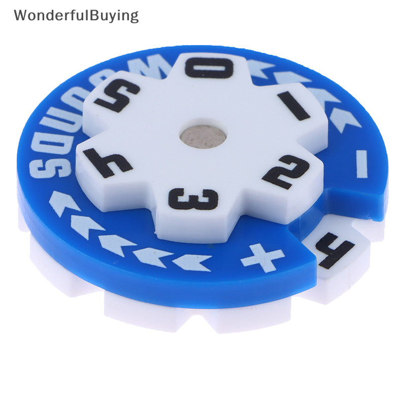 WBPH Belle Random Color Small Size Counter 32MM Round Health Damage ...