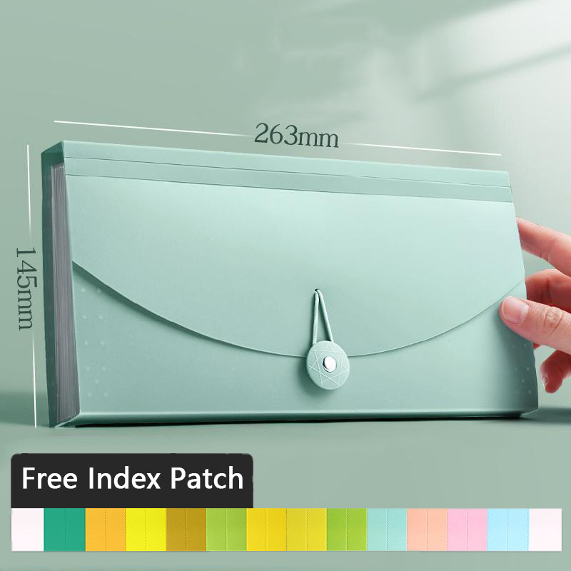 Folder File Organizer Expanding File Folder 13 Layer Test Paper Folder ...