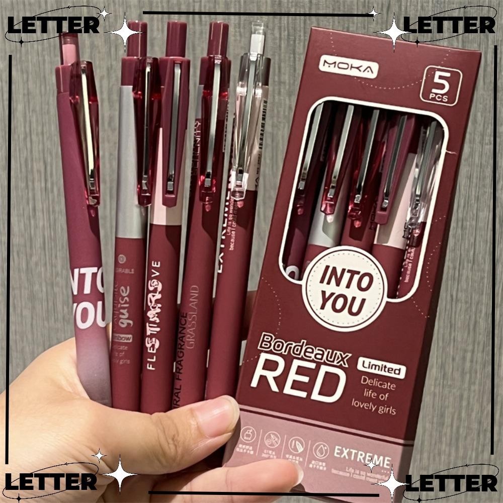 LET Carbon Pen, Material Safety Plastic Girls' Heart Vintage Neutral ...