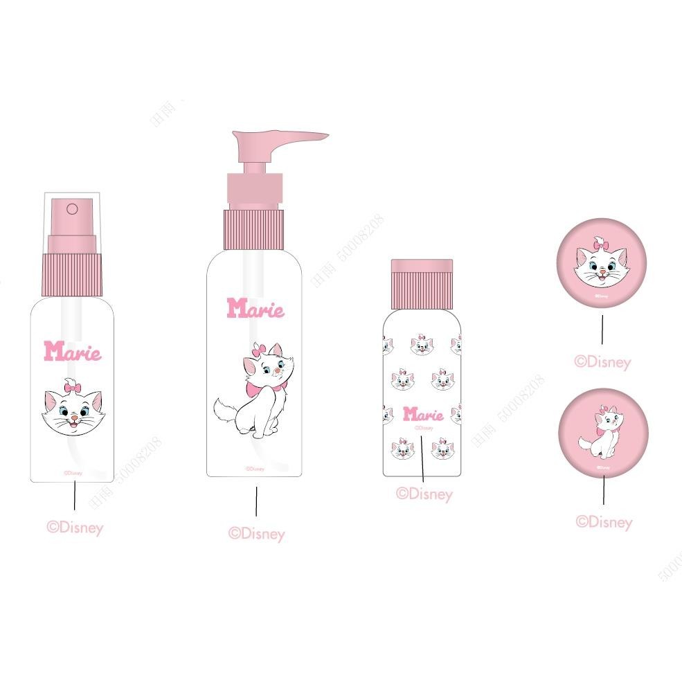 MINISO Disney Cat Collection Travel Bottles Set 5 pcs Marie | Shopee ...