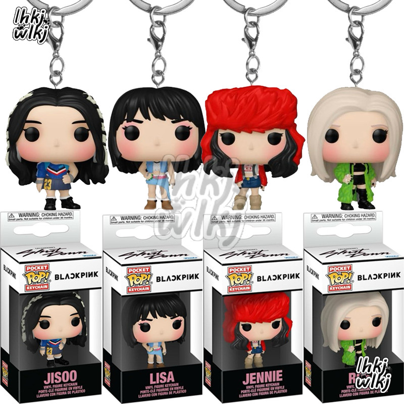 Keychain BLACKPINK Funko Pop Rose Jisoo Jennie Lisa Action Figure ...