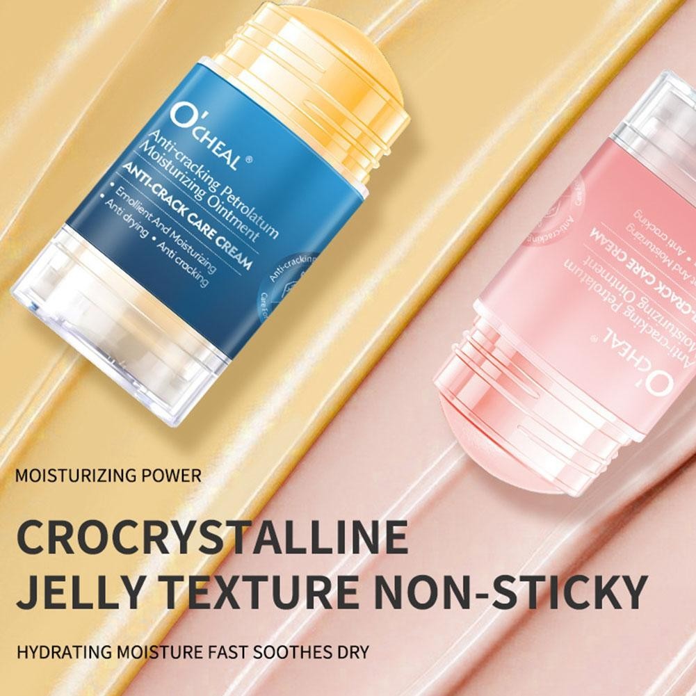 O'CHEAL Transparent Bottle Anti-Crack White Cream Long-Lasting ...