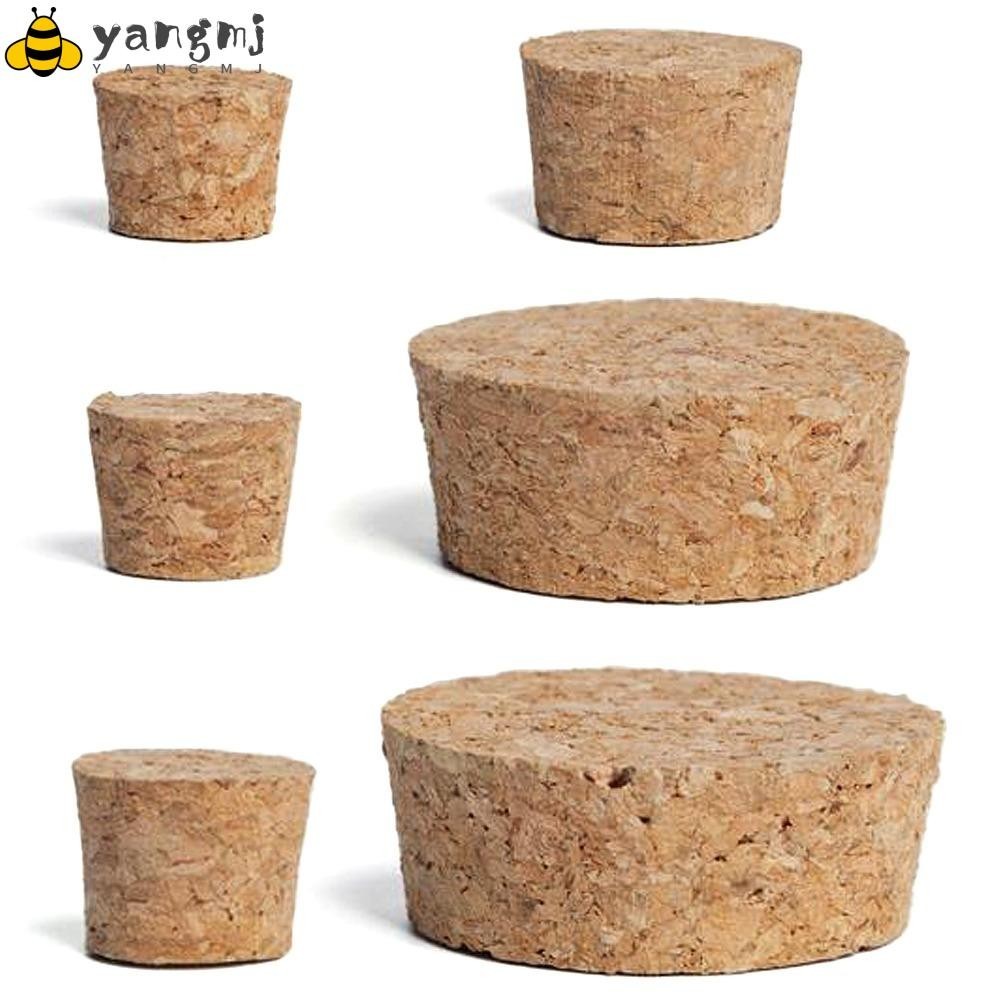 YANGMJ Tapered Cork Plugs, DIY Straight Wooden Wine Corks, Pudding ...