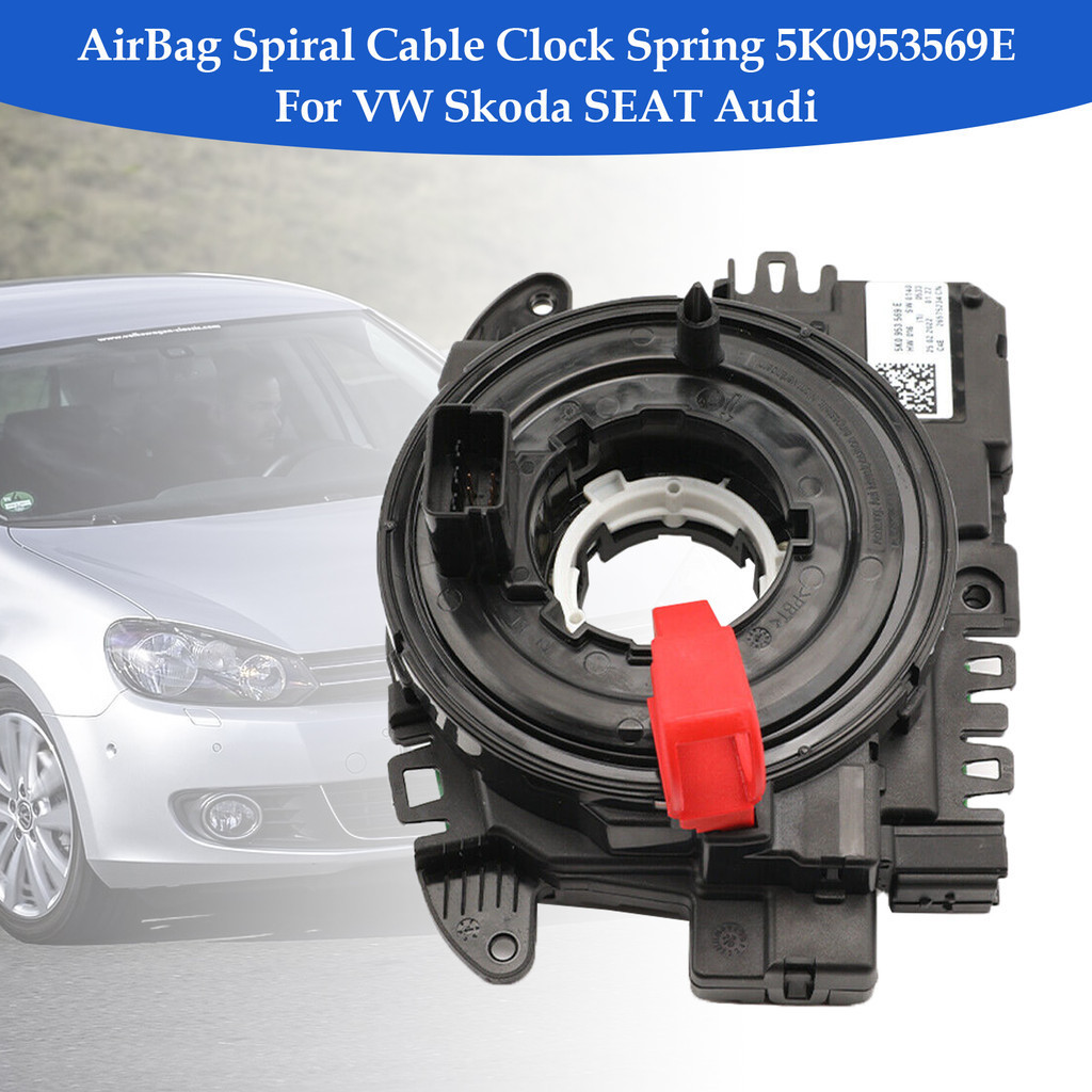 AirBag Spiral Cable Clock Spring 5K0953569E For VW Skoda SEAT Audi ...