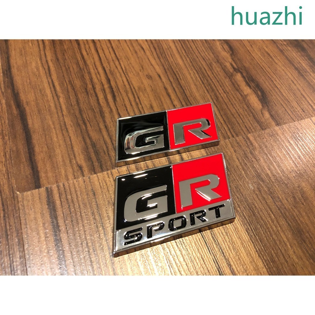 Toyota GR Sport Logo Emblem Sticker Vios Yaris GT86 CHR Camery Mark X ...
