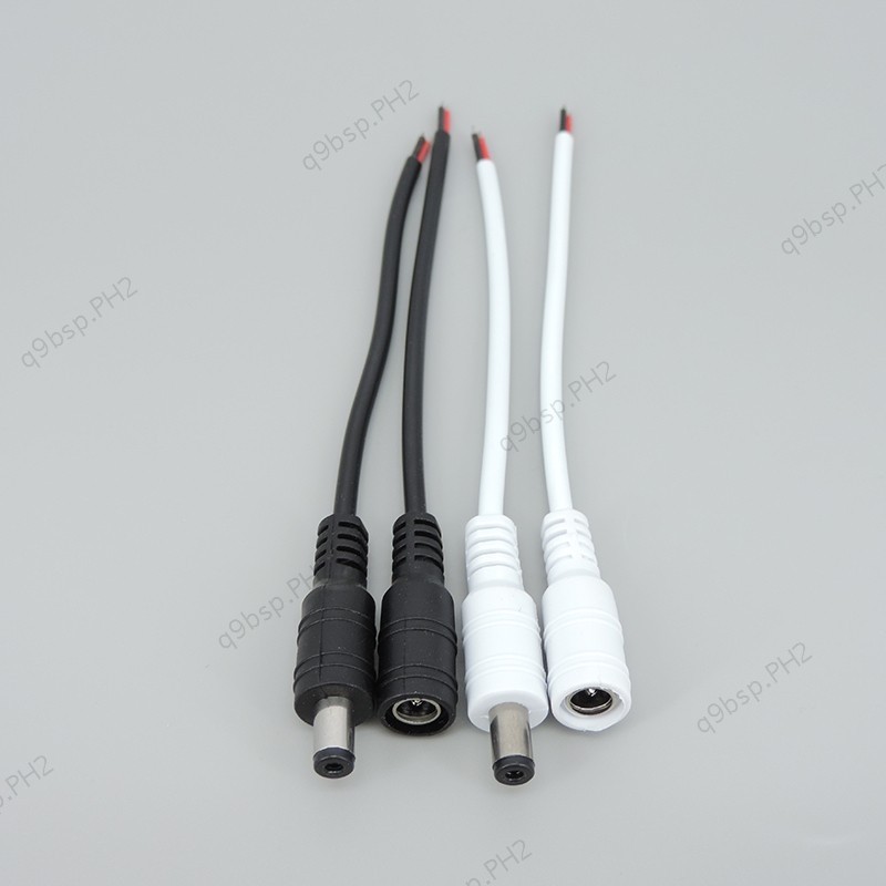 DC Male Female Power supply Plug Cable Wire Jack pigtail cord 22awg ...