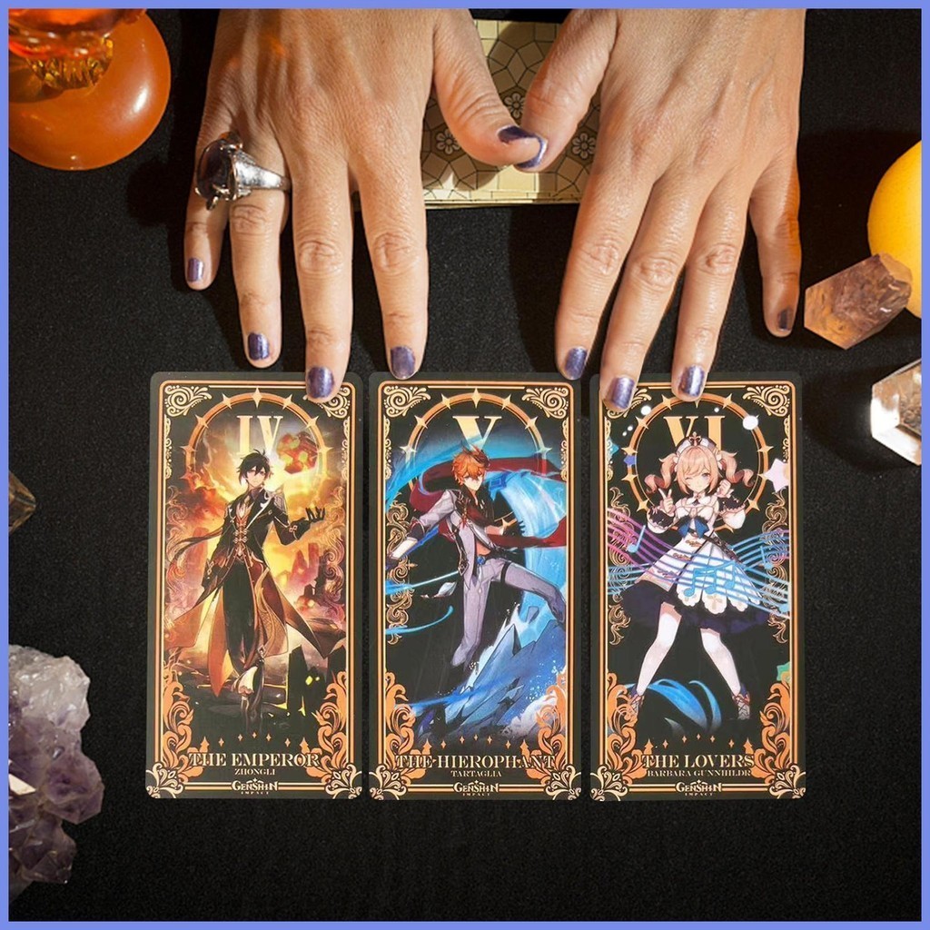Tarot Cards 78-Sheet Board Deck Anime Tarot Cards Fortune Telling Tarot ...
