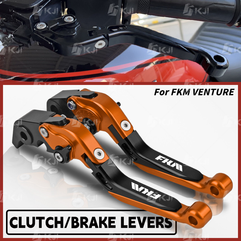 For FKM VENTURE 150/180 Brake Lever Set Adjustable Folding Handle ...