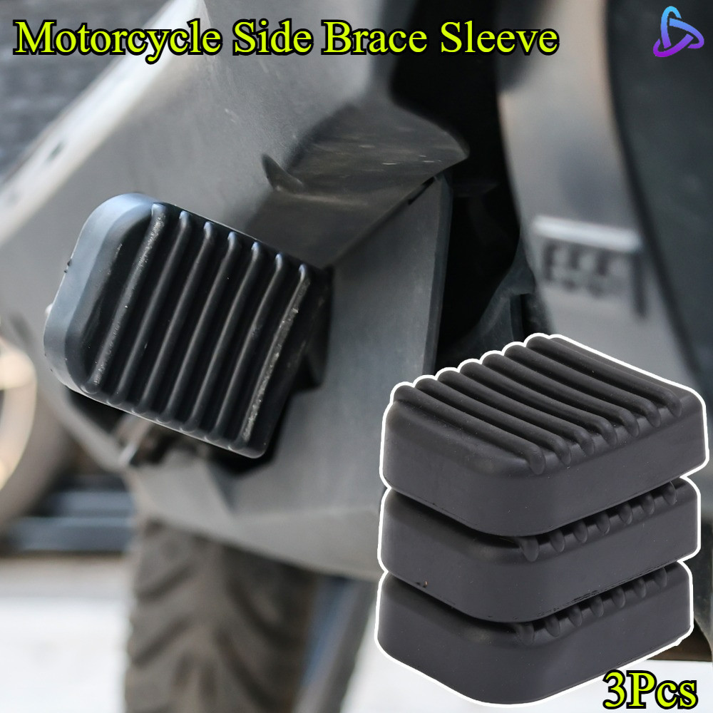 Motorcycle Kickstand Side Support Pad - Universal Motorbike Bike Side ...