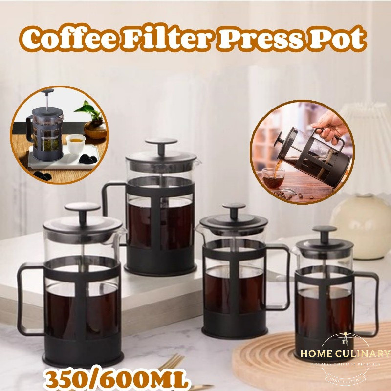 Coffee Maker Coffee Press French Press Tea Maker 350ml 600ml Stainless ...