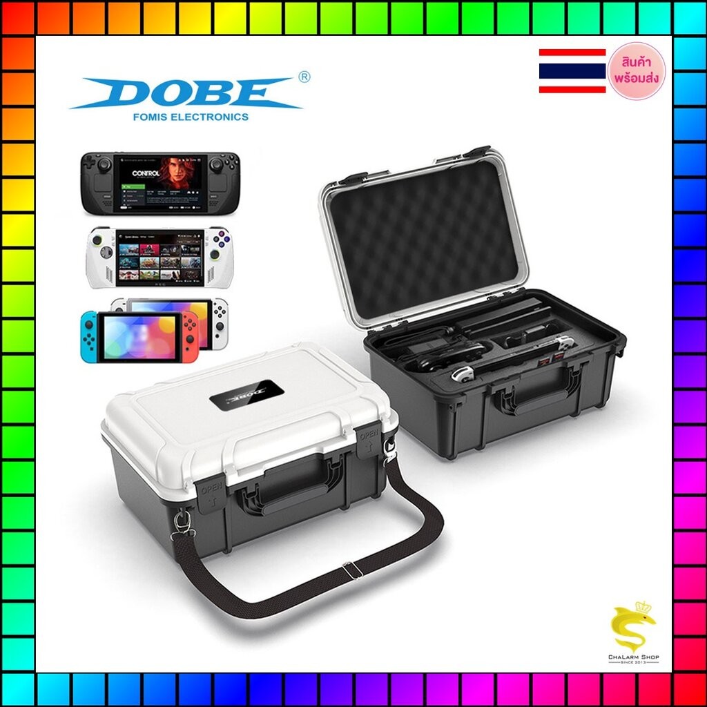 DOBE HardCase for Nintendo Switch & ROG ALLY X Steam Deck Waterproof ...