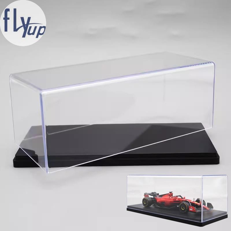 flyup 1:43 Car Model Display Box Transparent Protective Case Acrylic ...