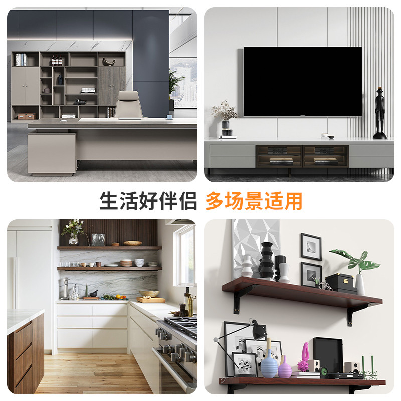 Triangular Support Bracket TV Cabinet Bathroom Cabinet Desk Stand Heavy ...